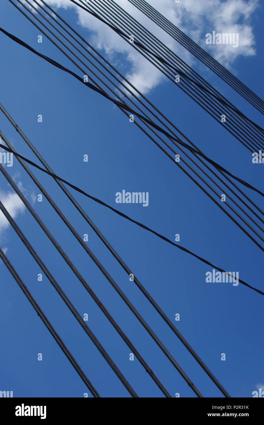Abstract lines in the sky Stock Photo - Alamy