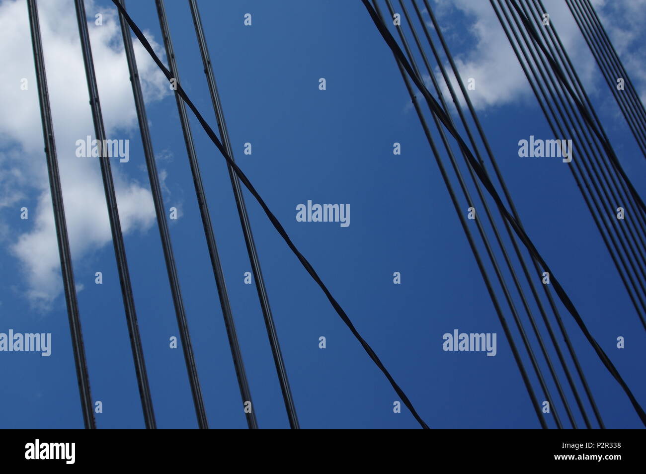 Abstract lines in the sky Stock Photo - Alamy