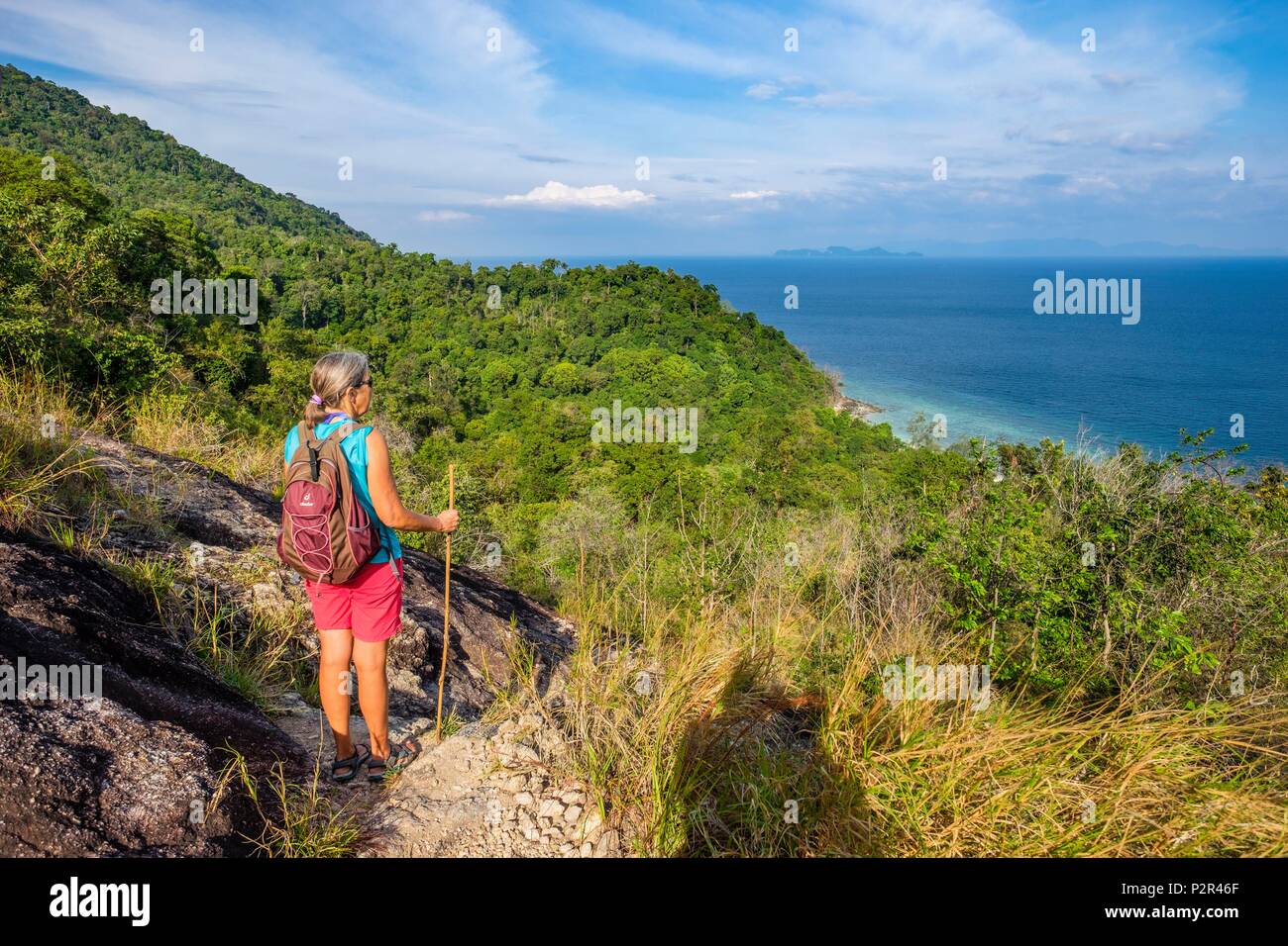 Thailand, Satun province, Tarutao National Marine Park, Ko Adang island ...