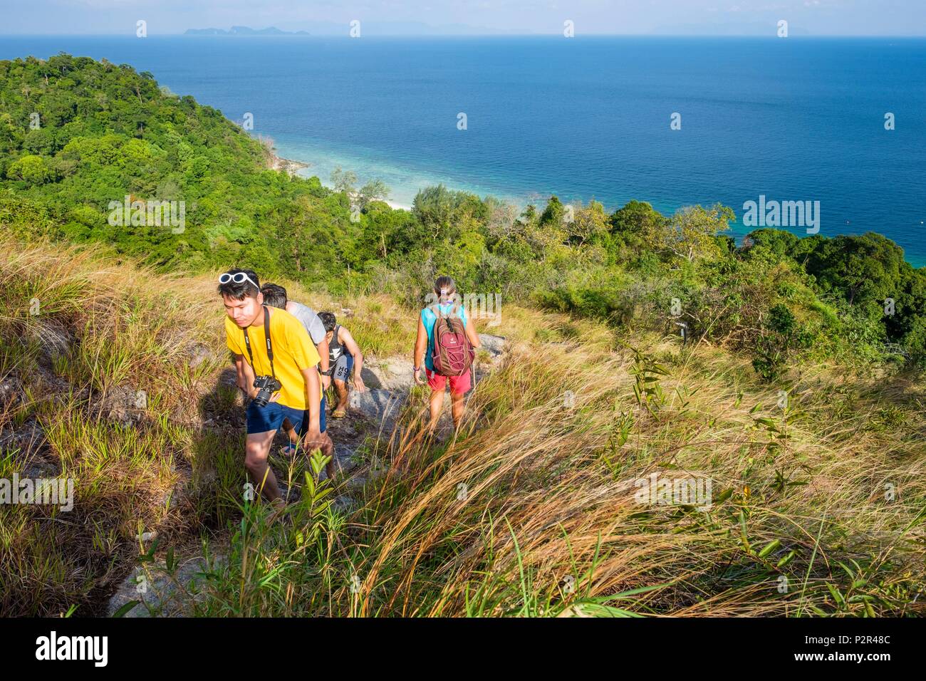 Thailand, Satun province, Tarutao National Marine Park, Ko Adang island ...