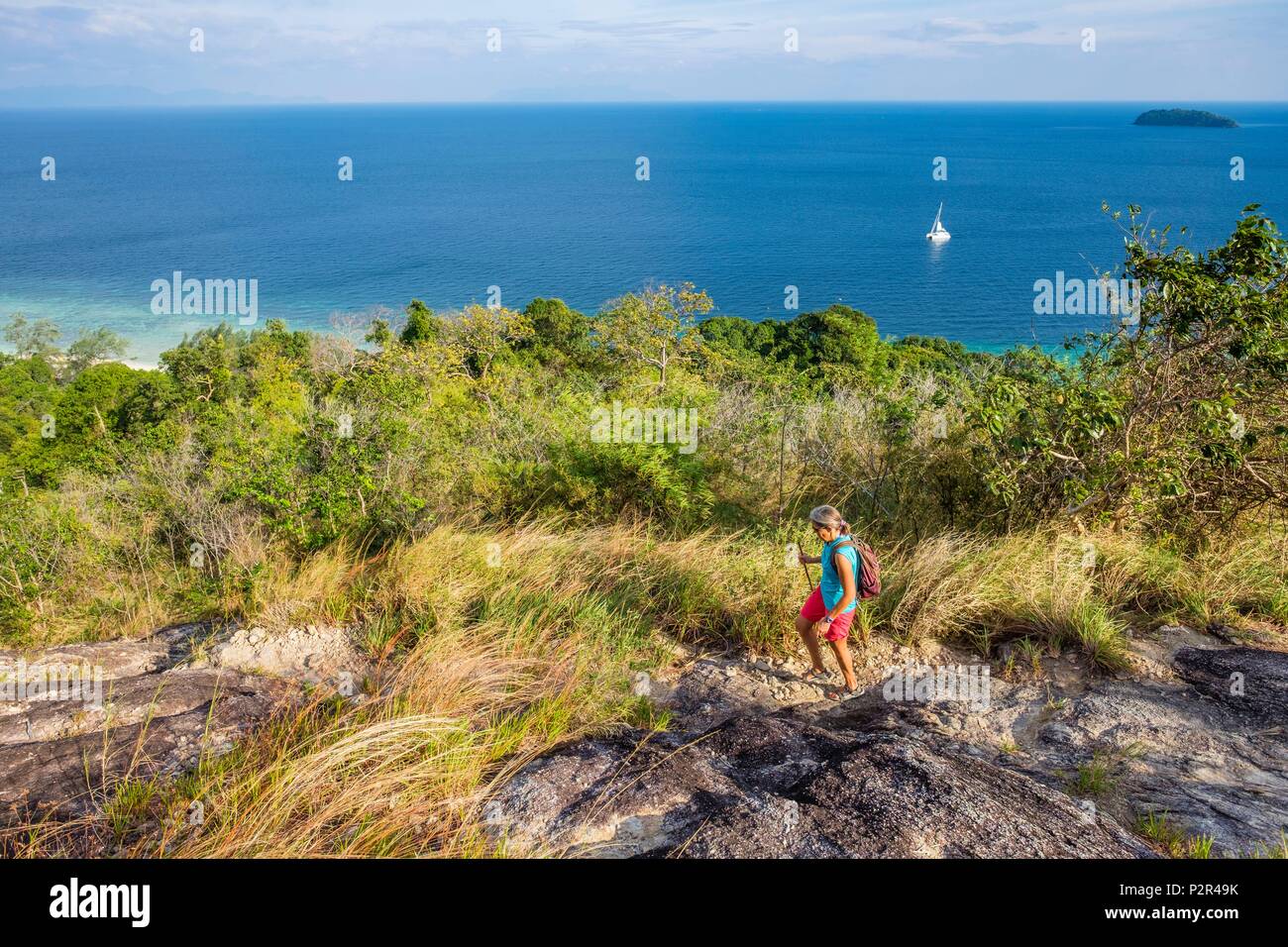 Thailand, Satun province, Tarutao National Marine Park, Ko Adang island ...