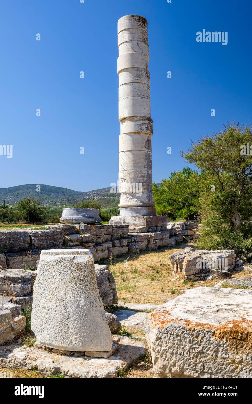 Temple of hera samos hi-res stock photography and images - Alamy