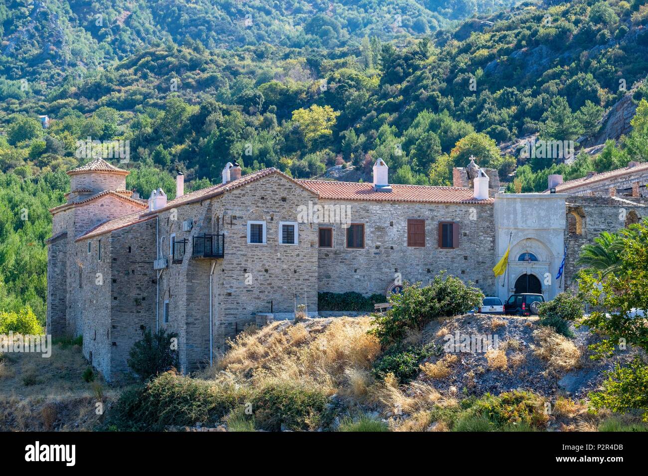 Oldest monastery of samos hi-res stock photography and images - Alamy