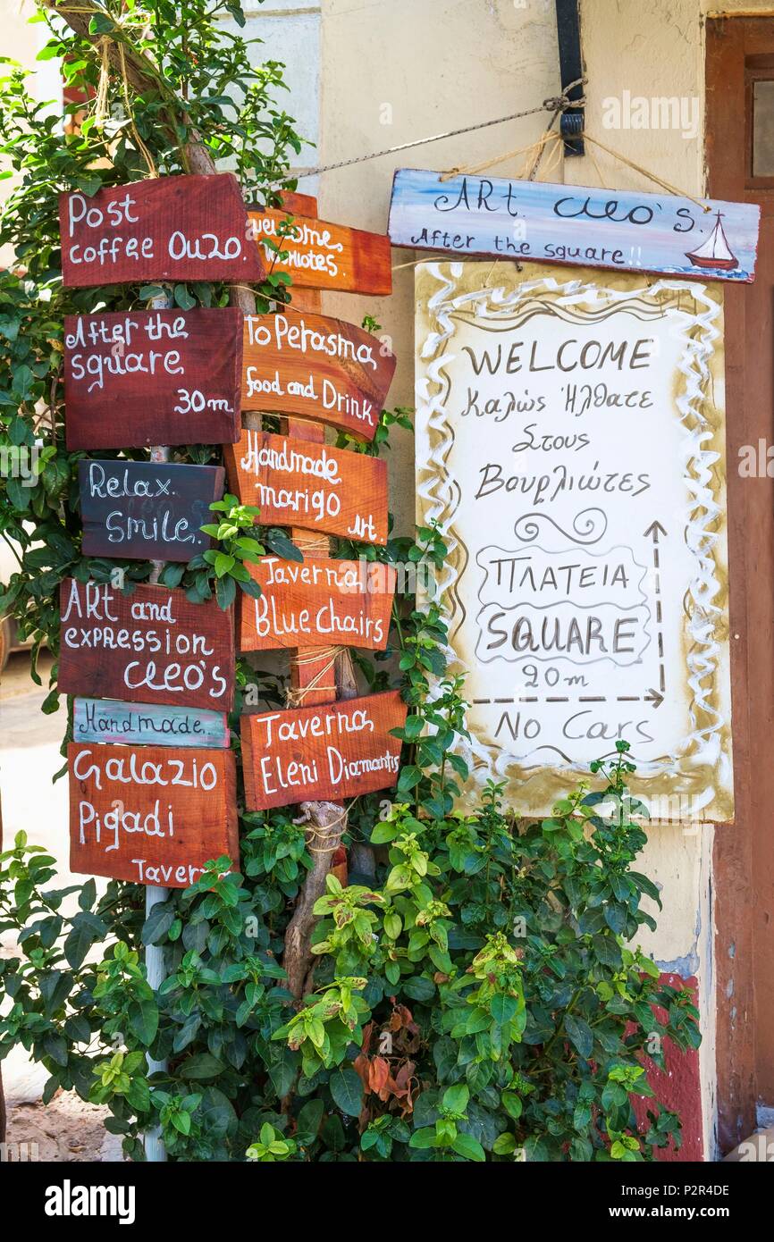 Village signposts hi-res stock photography and images - Alamy