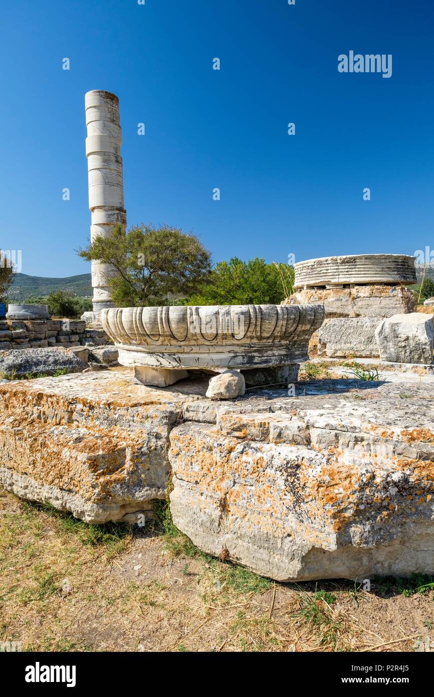 Temple of hera samos hi-res stock photography and images - Alamy