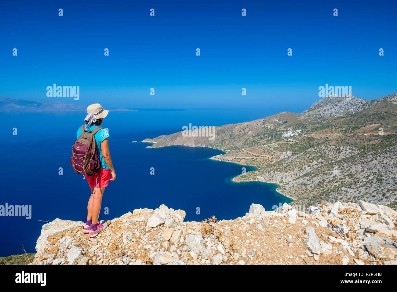 Greece, Fourni Korseon archipelago, Fourni island, the northern tip of ...