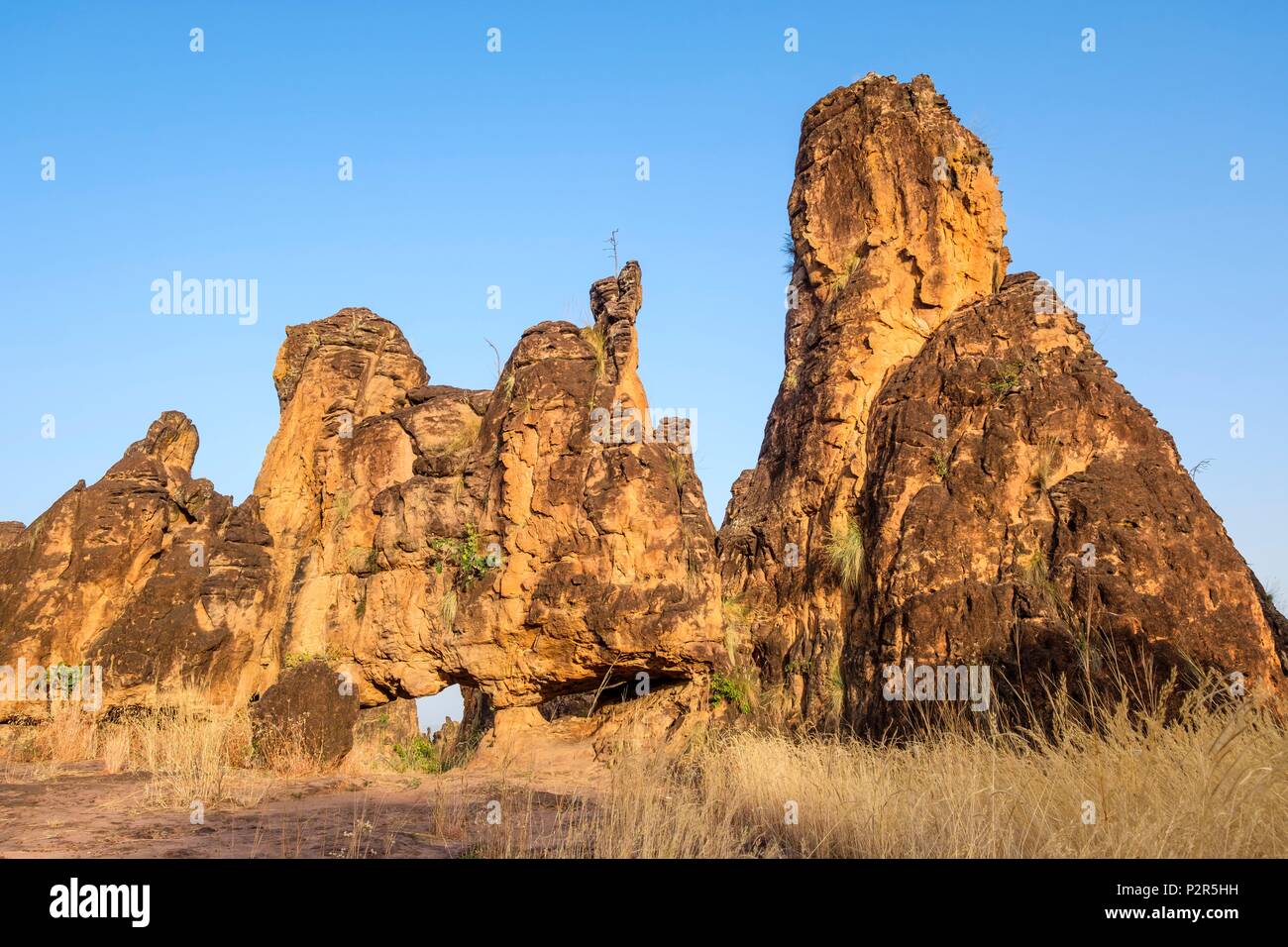 Burkina Faso, Cascades region, Sindou, country of the Senoufo ethnic ...