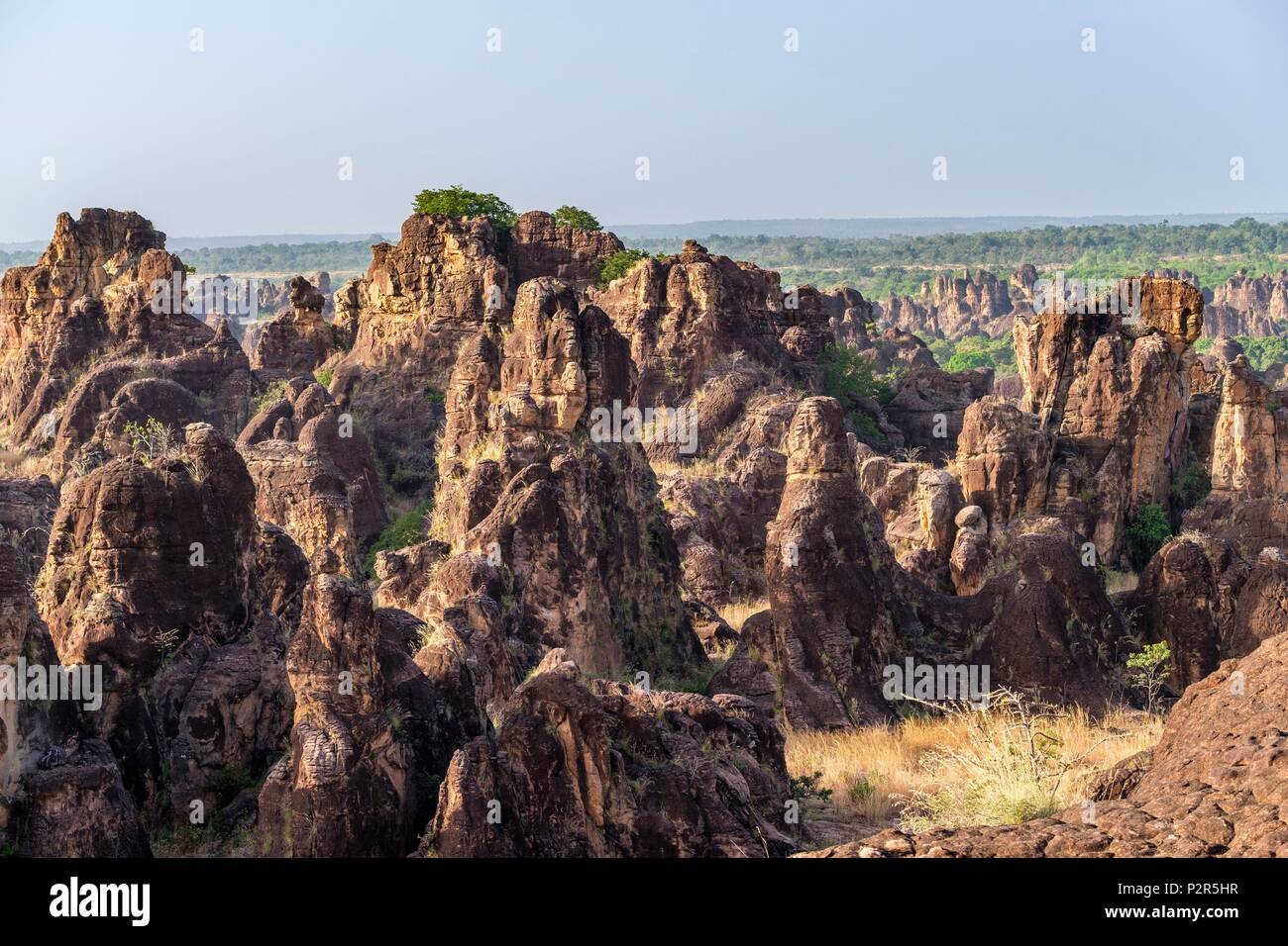 Burkina Faso, Cascades region, Sindou, country of the Senoufo ethnic ...