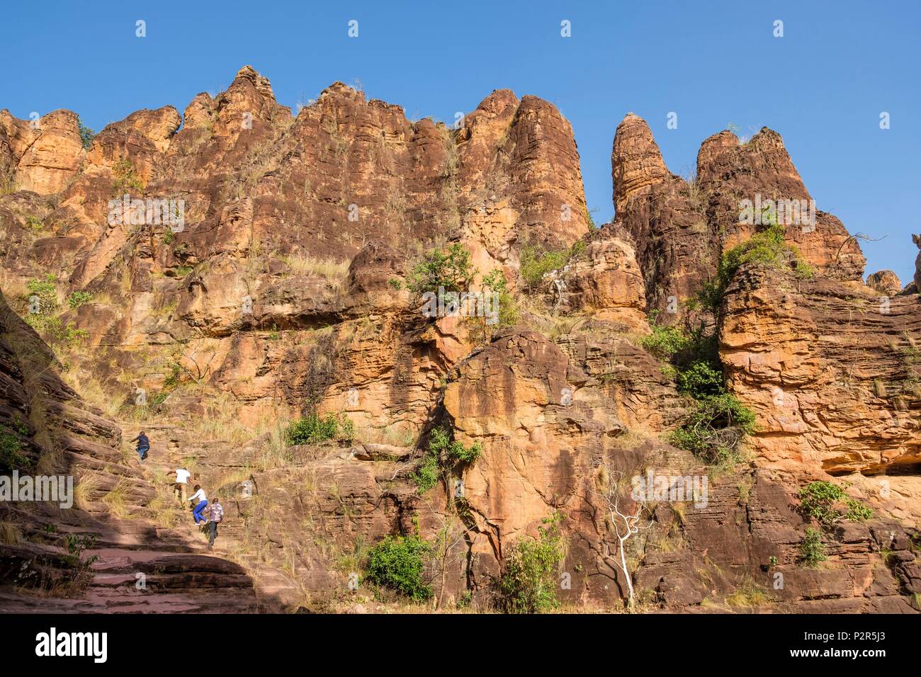 Burkina Faso, Cascades region, Sindou, country of the Senoufo ethnic ...