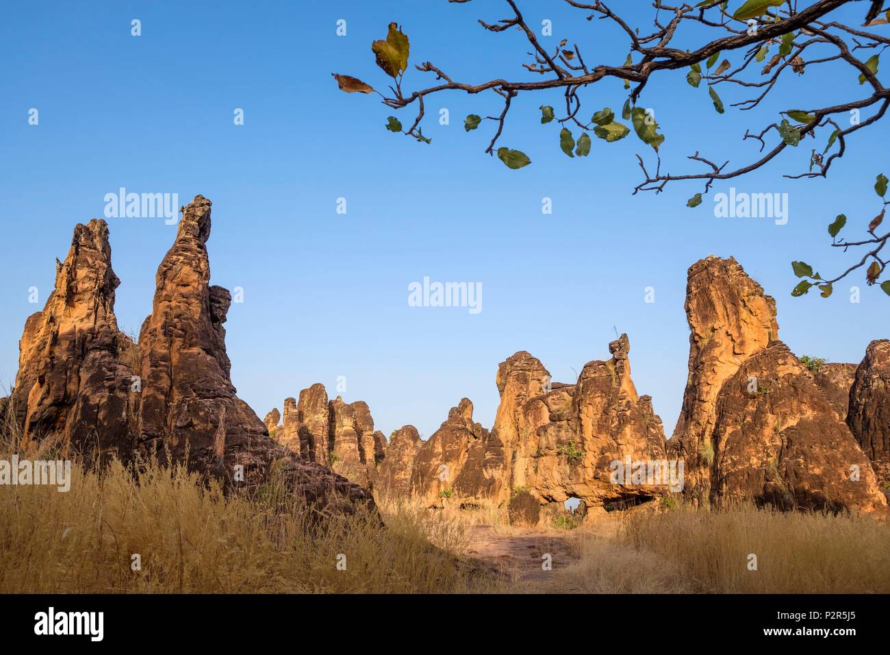 Burkina Faso, Cascades region, Sindou, country of the Senoufo ethnic ...