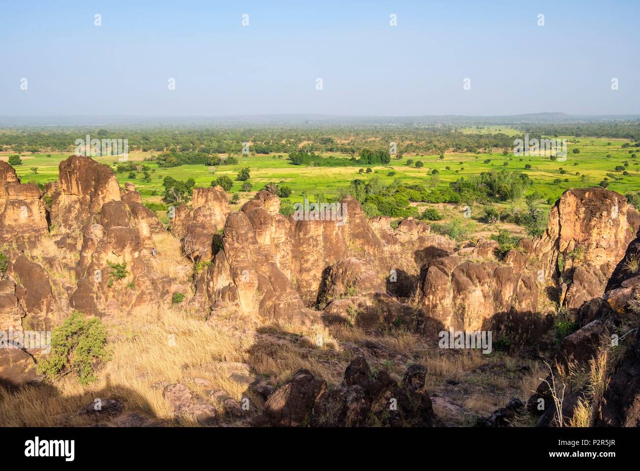 Burkina Faso, Cascades region, Sindou, country of the Senoufo ethnic ...