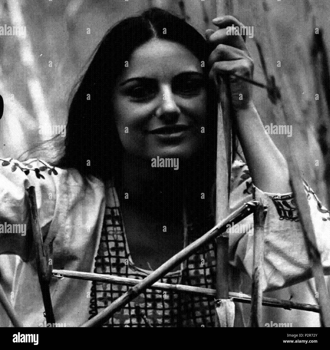 . Italian actress Lucilla Morlacchi . May 1973. Foto Trevisio 49 ...