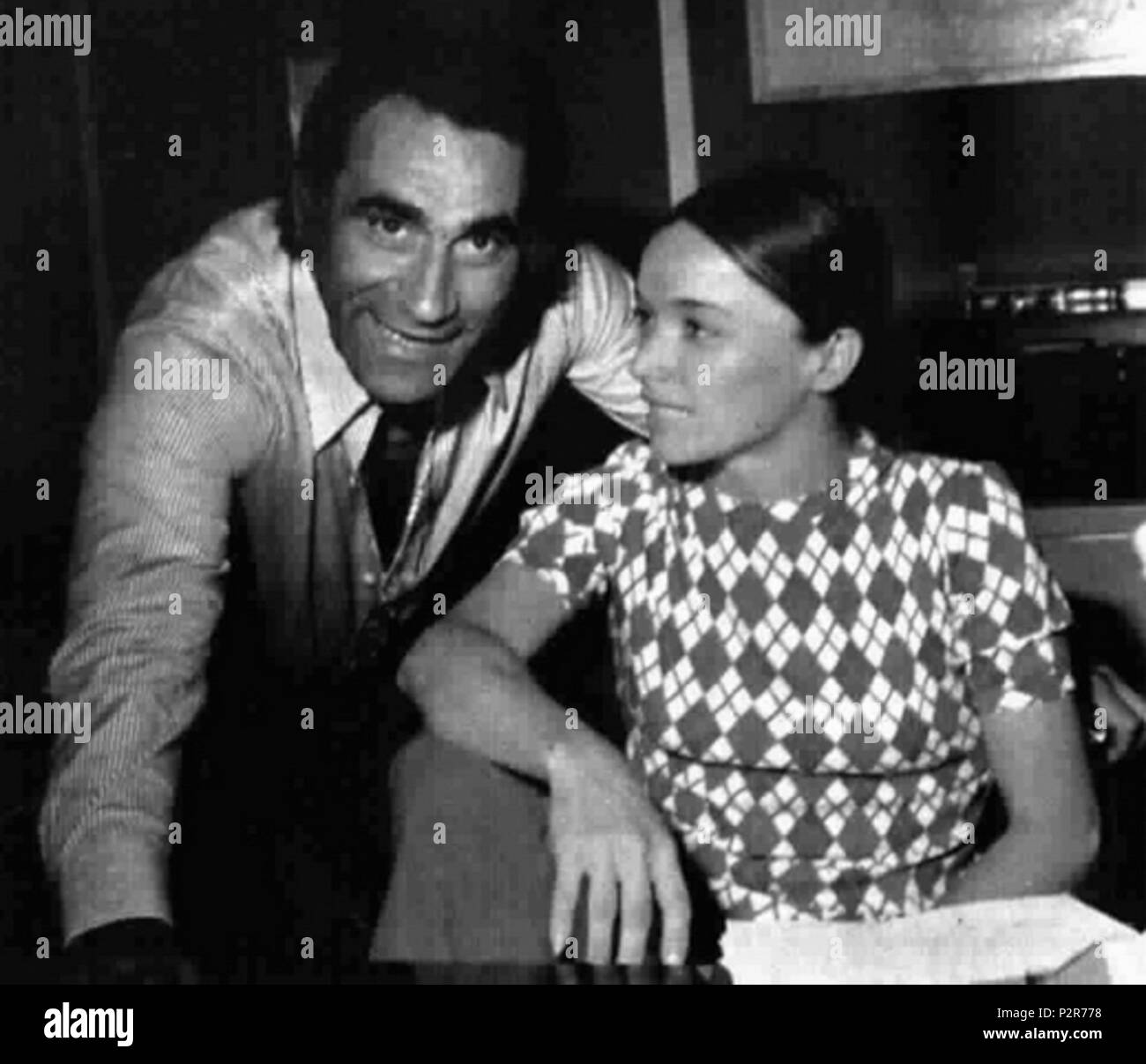 . Italian actors Alberto Lupo and Aba Cercato . July 1972. Unknown 4 ...