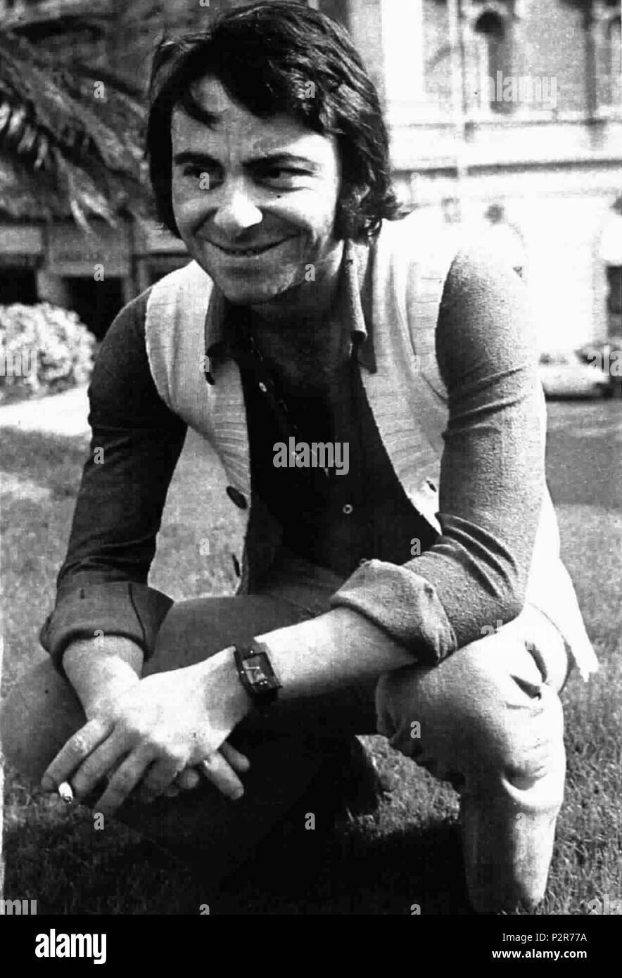 . Italian singer Peppino Gagliardi . May 1972. Unknown 69 Peppino ...