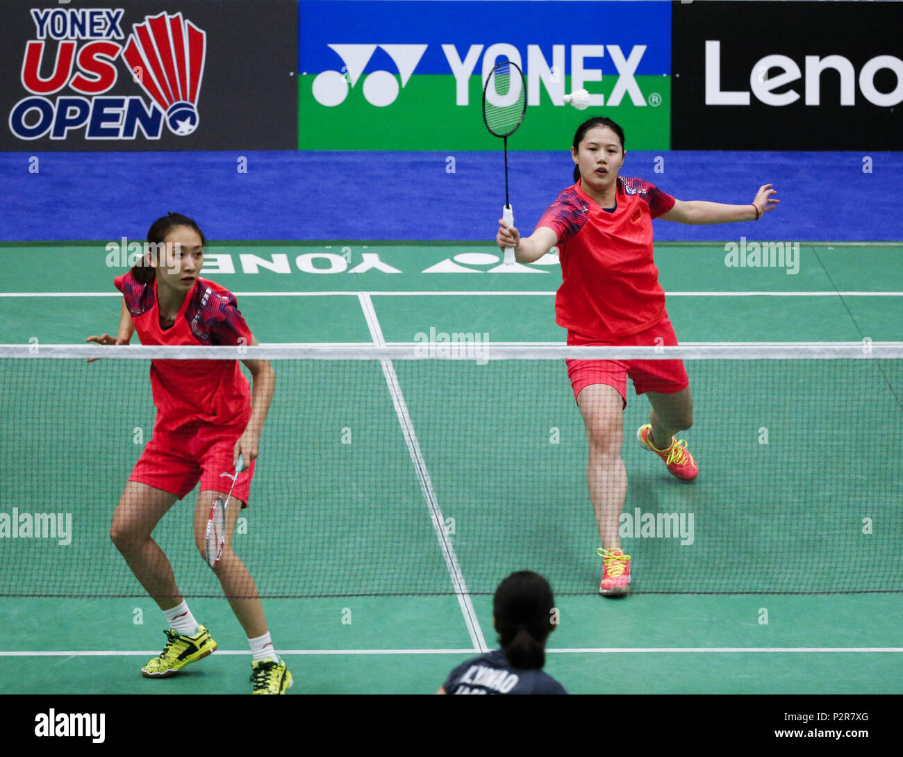 Los Angeles, California, USA. 15th June, 2018. Can Tong Wei and Zheng ...