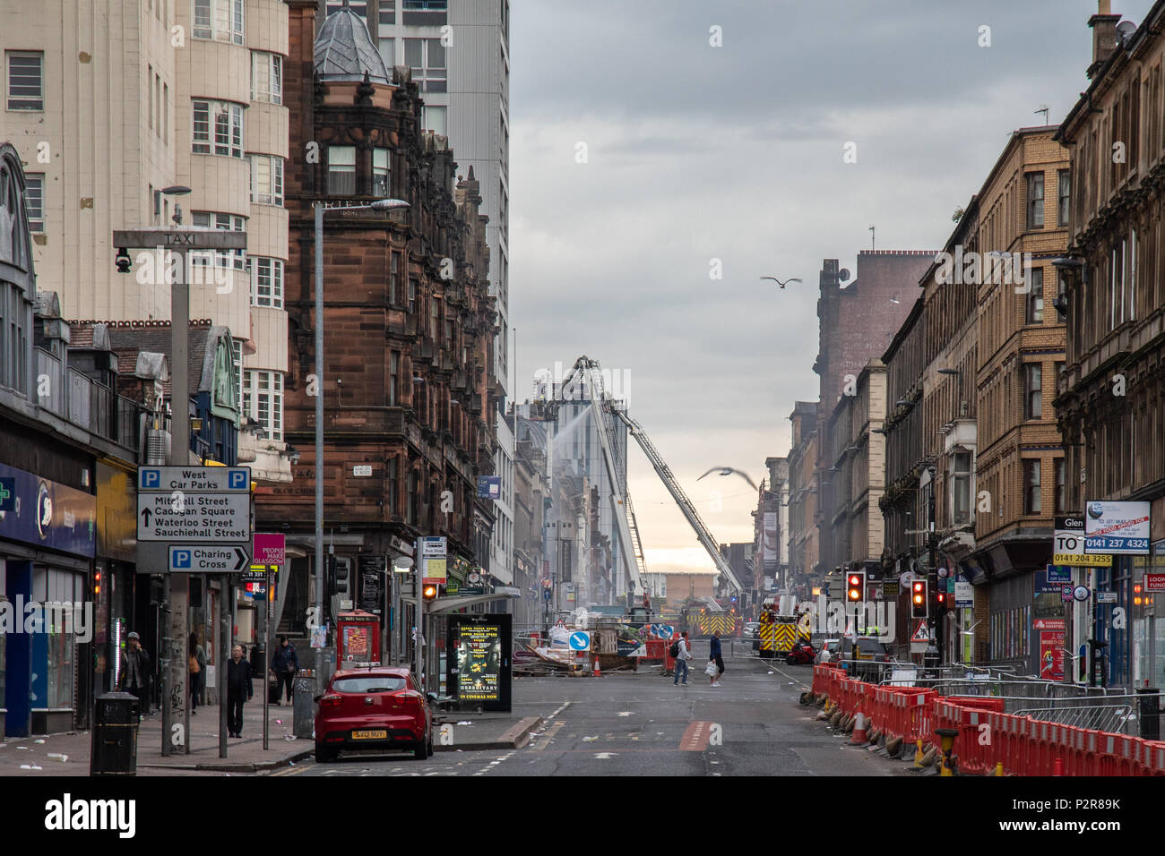 Glasgow Fire High Resolution Stock Photography and Images - Alamy