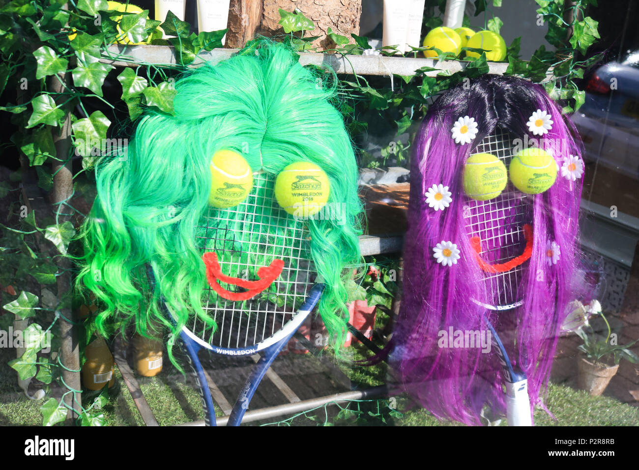 Wimbledon shop display hi-res stock photography and images - Alamy