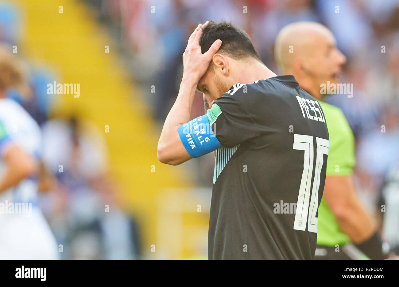 Messi argentina sad hi-res stock photography and images - Alamy