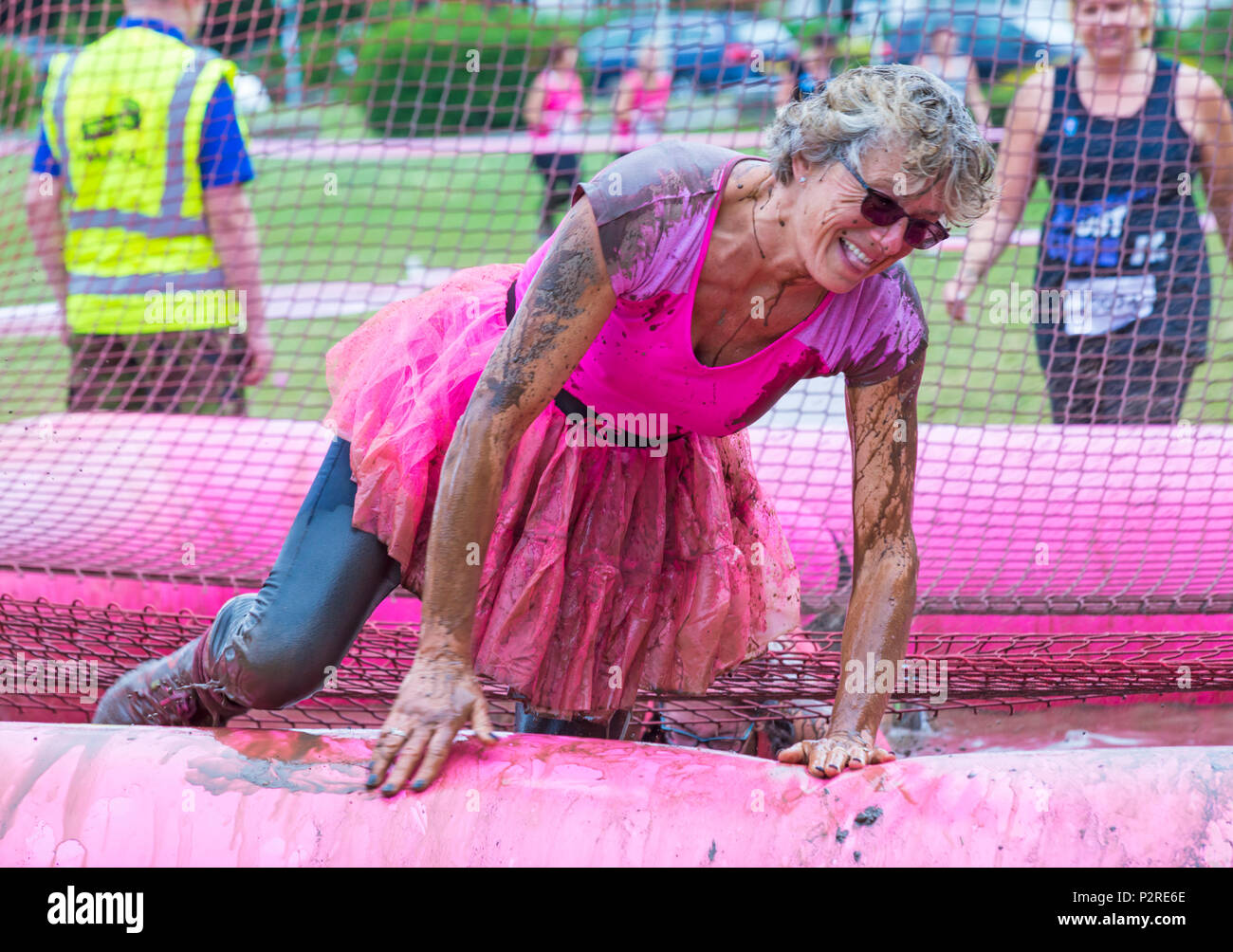 Baiter Park, Poole, Dorset, UK. 16th June 2018. Hundreds of women take ...