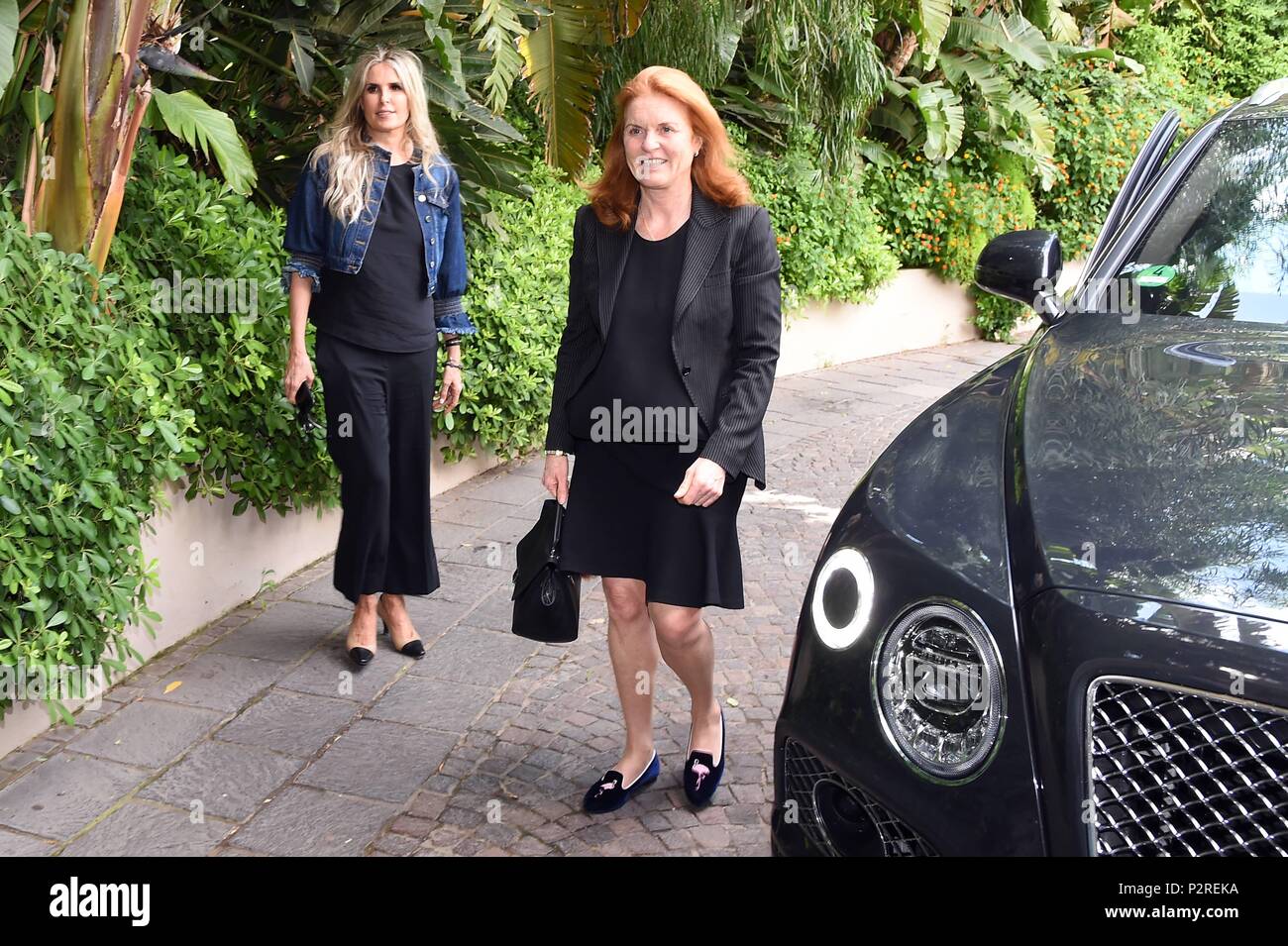 Pula: Fort Village .Filming Italy Sardinia festival. In the picture ...