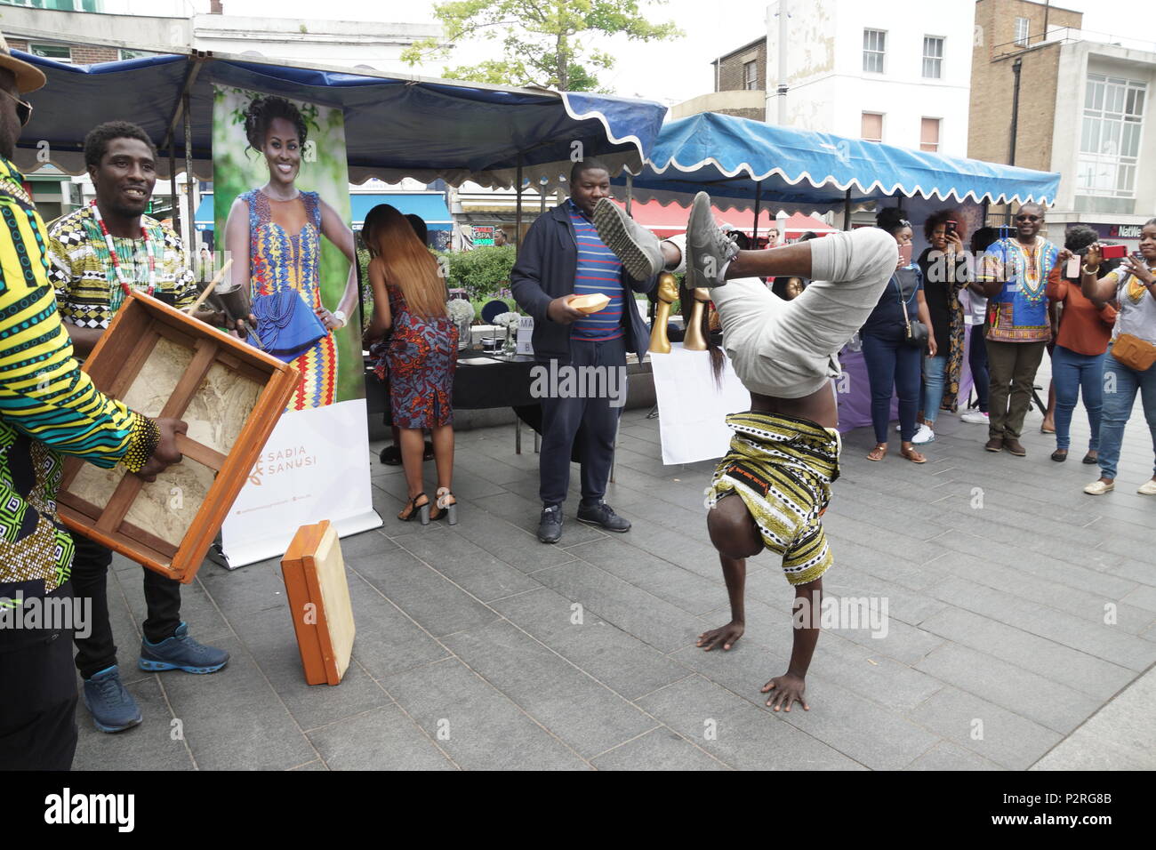 London, UK. 16th Jun, 2018. Woolwich Goes Ghana as GUBA Expo comes to ...