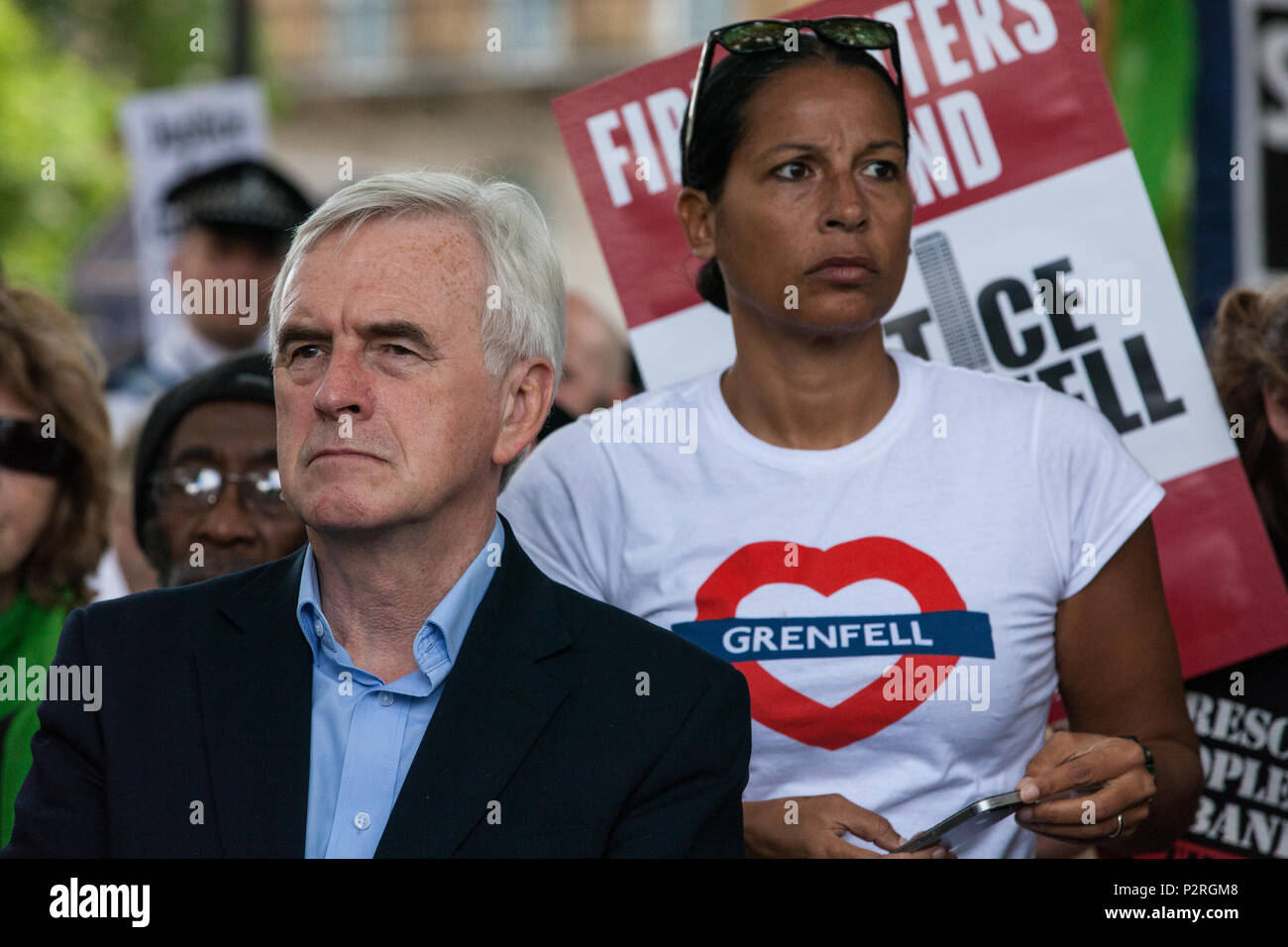 Justice4grenfell t shirt hi-res stock photography and images - Alamy