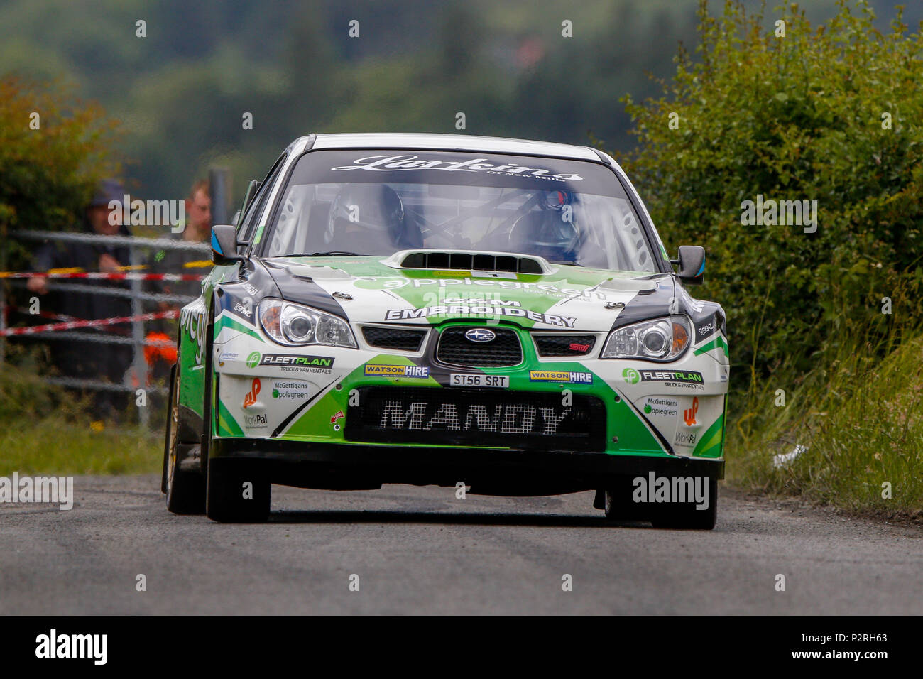 Letterkenny, Ireland. 16th June, 2018. Donegal International Rally, day ...