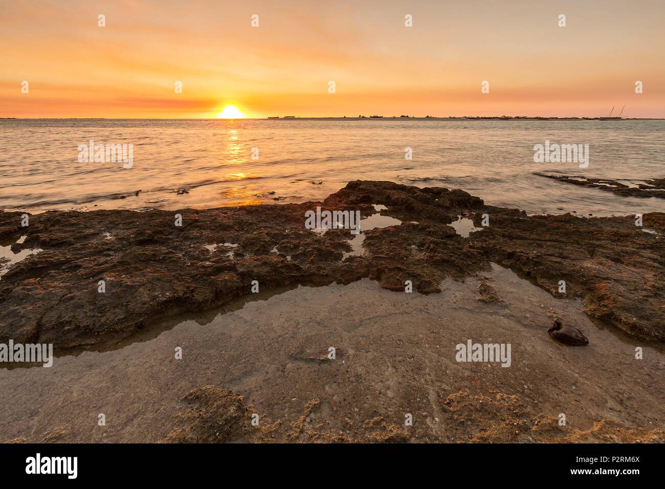 Madagascar, Menabe region, Belo sur Mer, the Mozambique Channel Stock ...