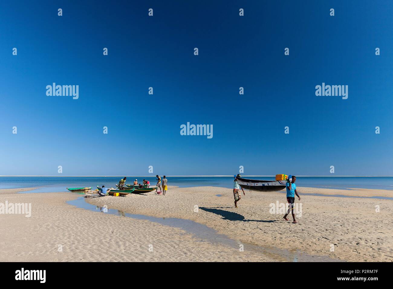 Madagascar, Menabe region, Belo sur Mer, the Mozambique Channel, the ...