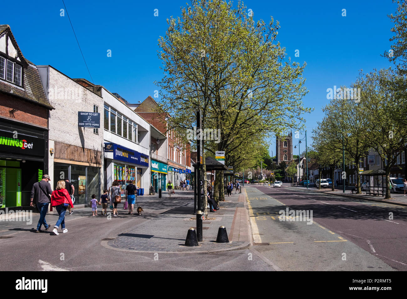 St albans town centre hi-res stock photography and images - Alamy
