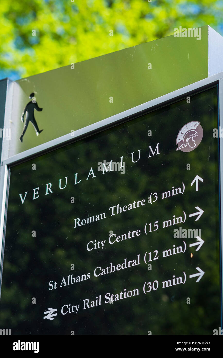 St.Albans city in the county of Hertfordshire was formerly the Roman ...