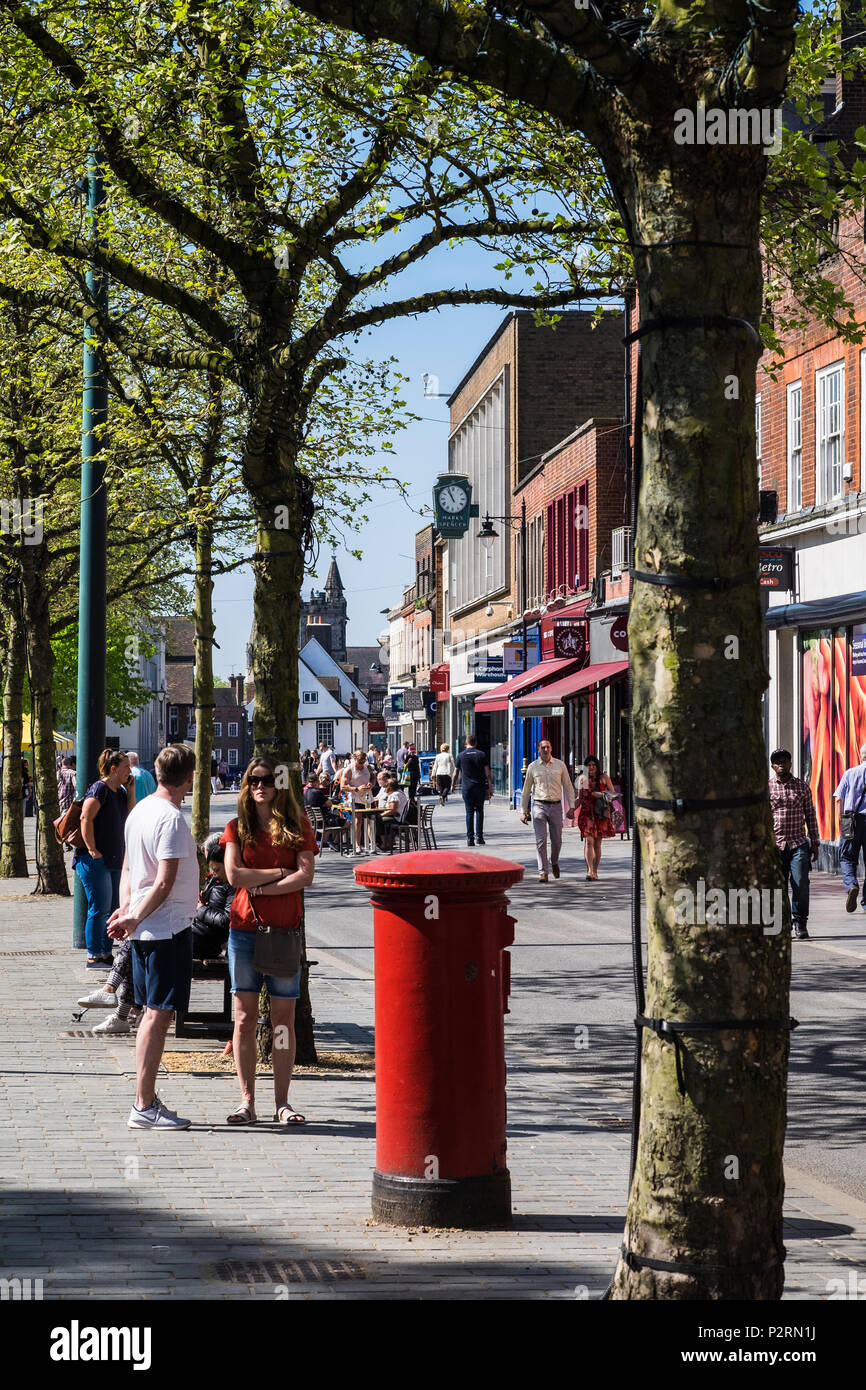 St albans town centre hi-res stock photography and images - Alamy