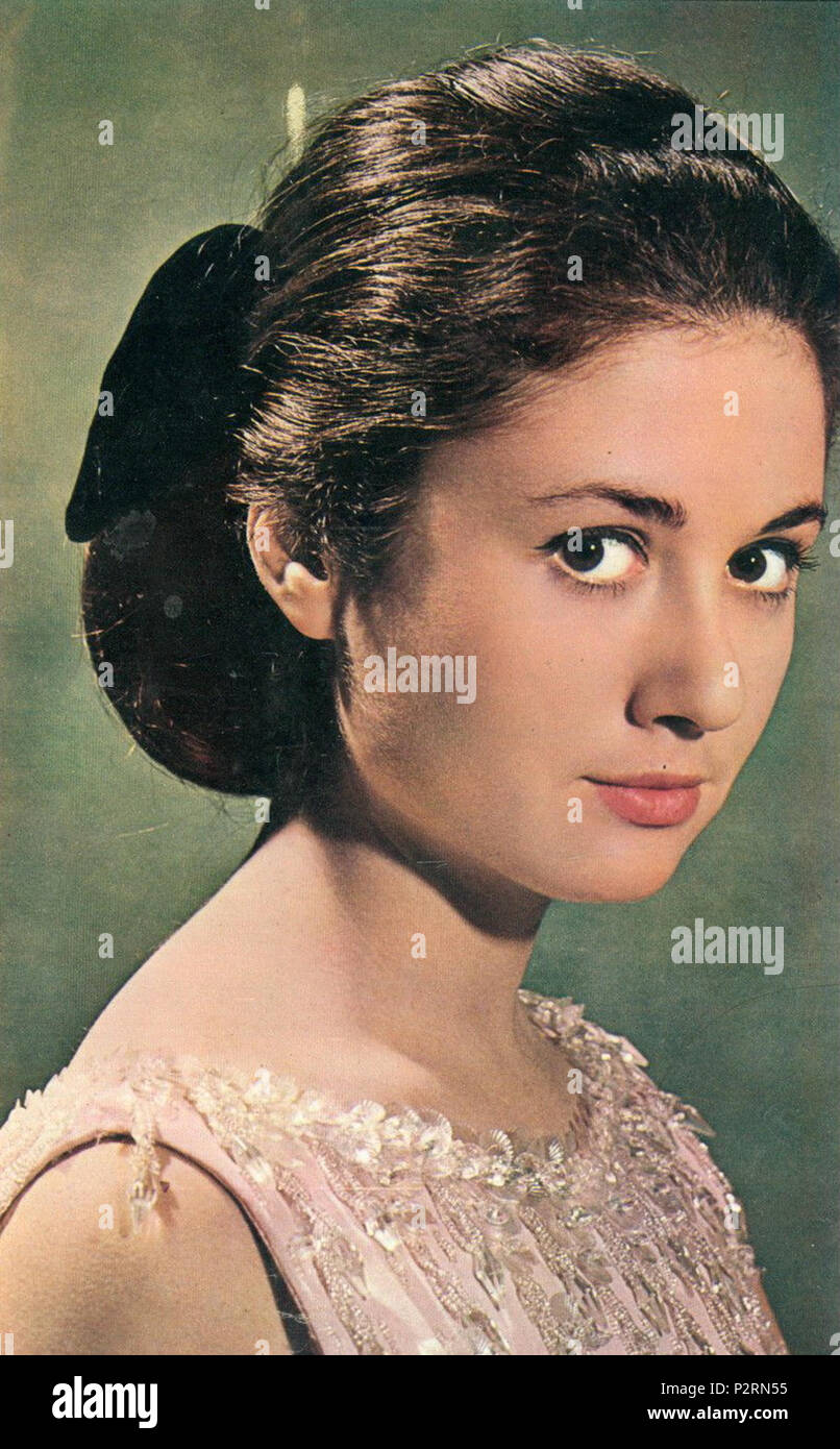 . Italian singer Gigliola Cinquetti . 4 February 1965. Unknown 34 ...