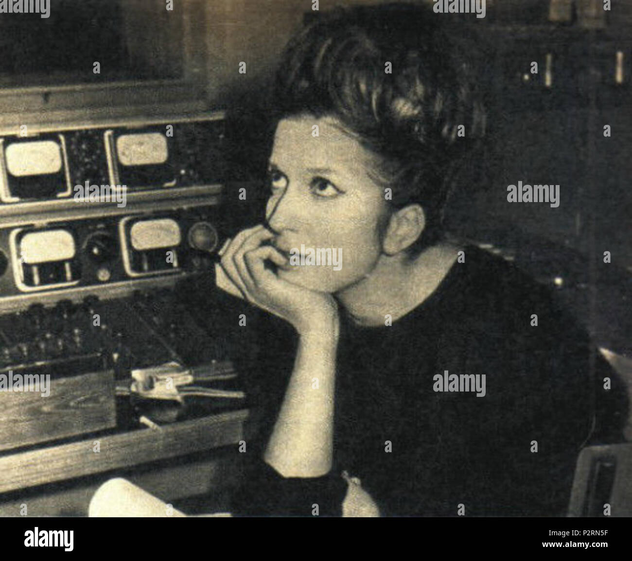 . Italian singer Mina . 24 March 1962. Unknown 57 Mina Sala d'incisione ...