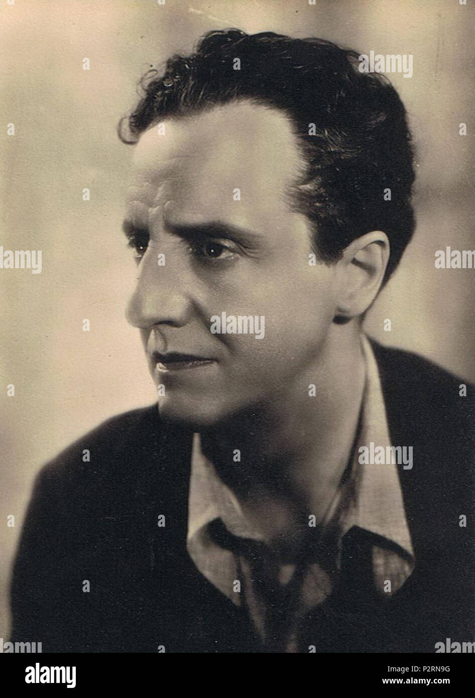 . Italian actor Sandro Ruffini . 1940s ca.. A. Scarmiglia / Aser 79 ...