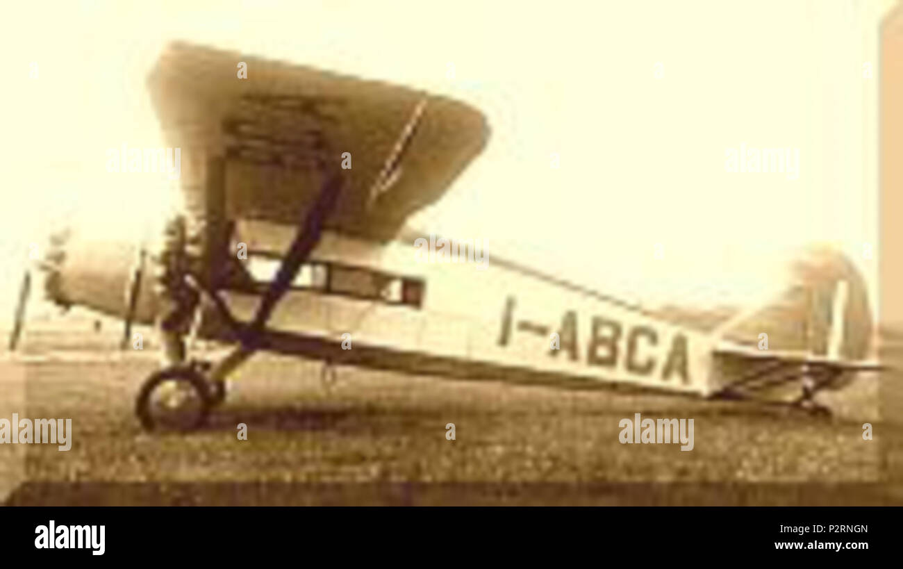 . English: Italian Caproni Ca.97 civil utility aircraft . 1920s or ...