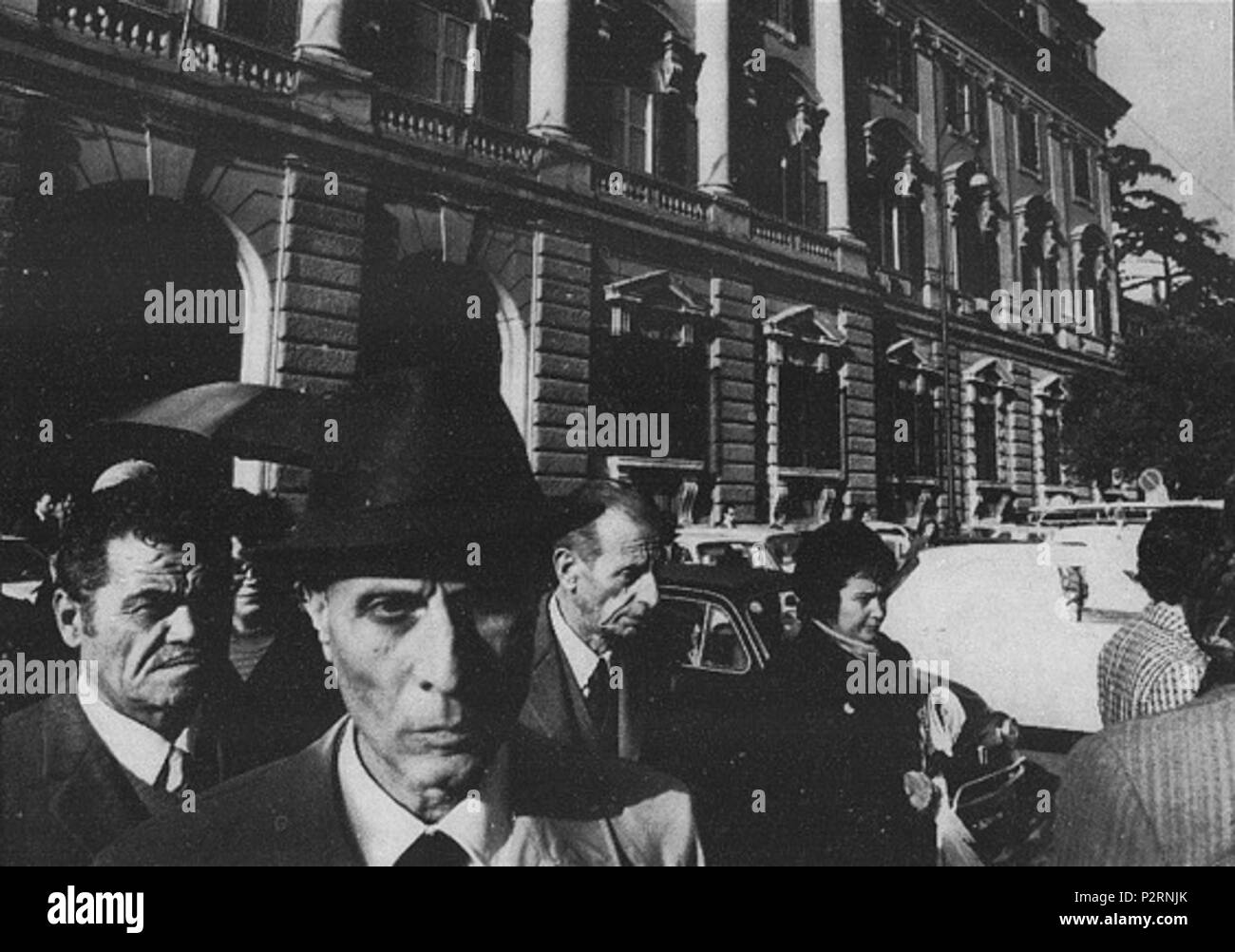 Italy public officials Black and White Stock Photos & Images - Alamy