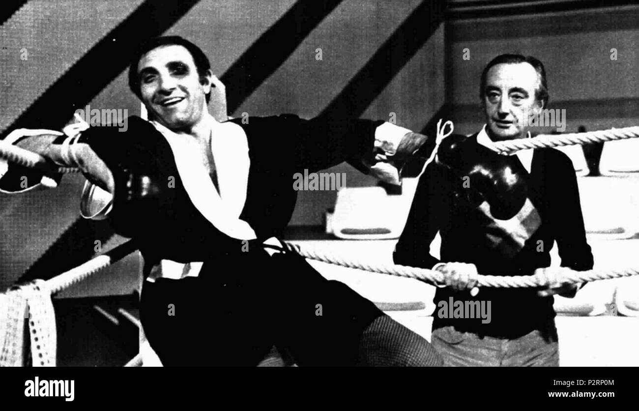 Presenter scene Black and White Stock Photos & Images - Alamy