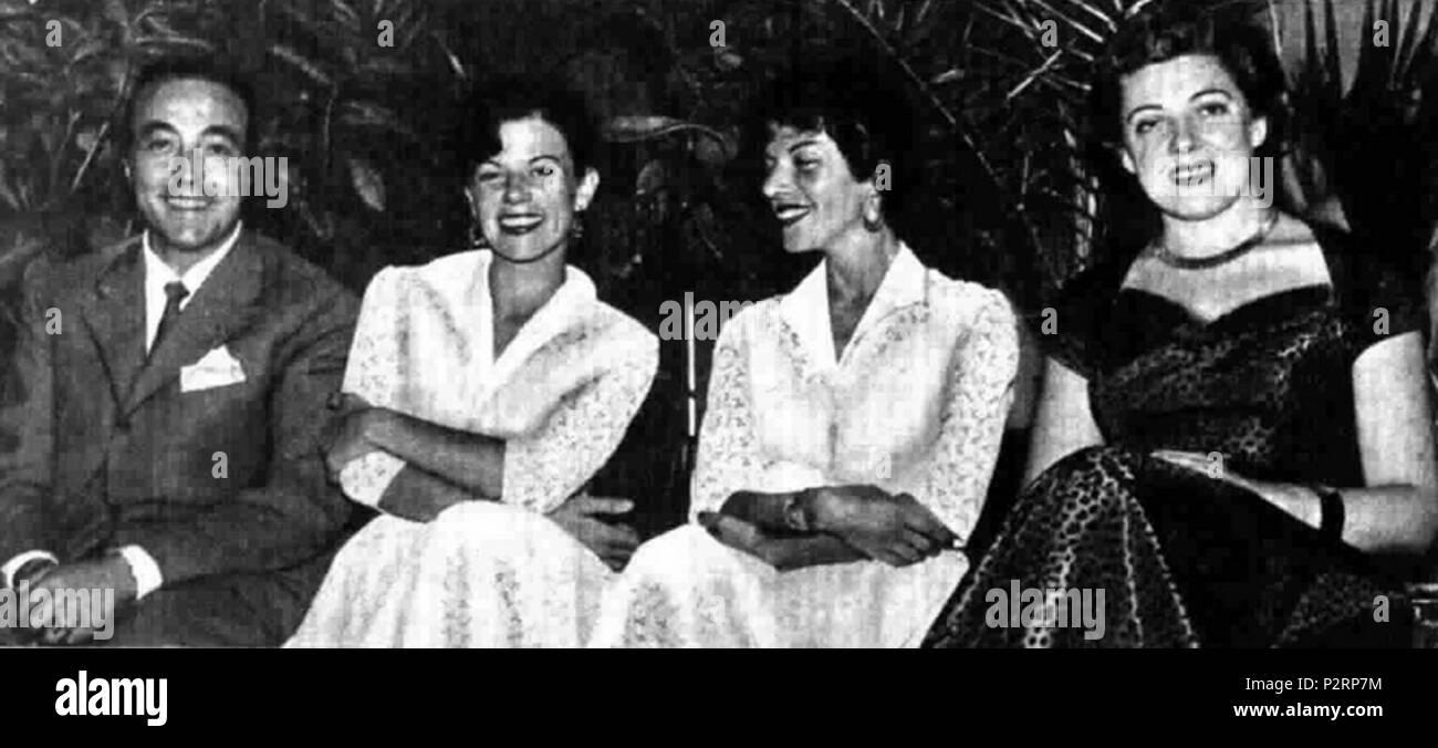 . Italian singers Gino Latilla, Duo Fasano and Carla Boni . 11 July ...