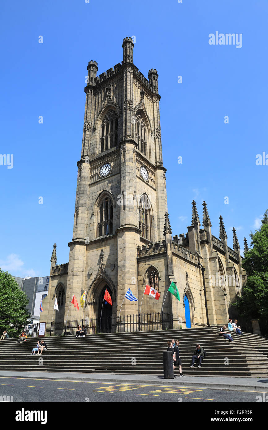 St Luke's Church, commonly known as Bombed Out Church, in Liverpool, on ...