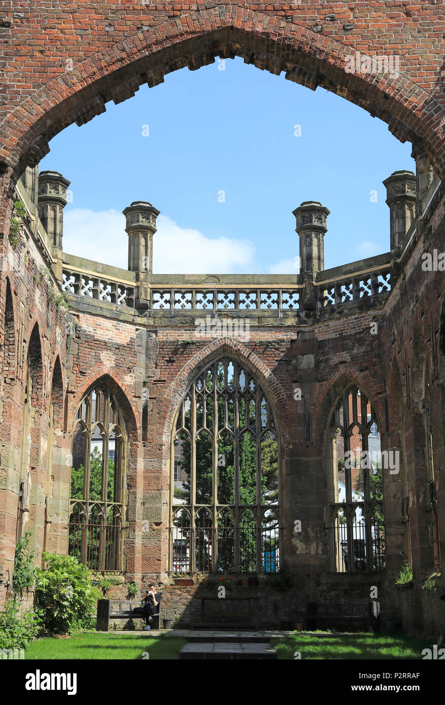 Bombed out church blitz hi-res stock photography and images - Alamy