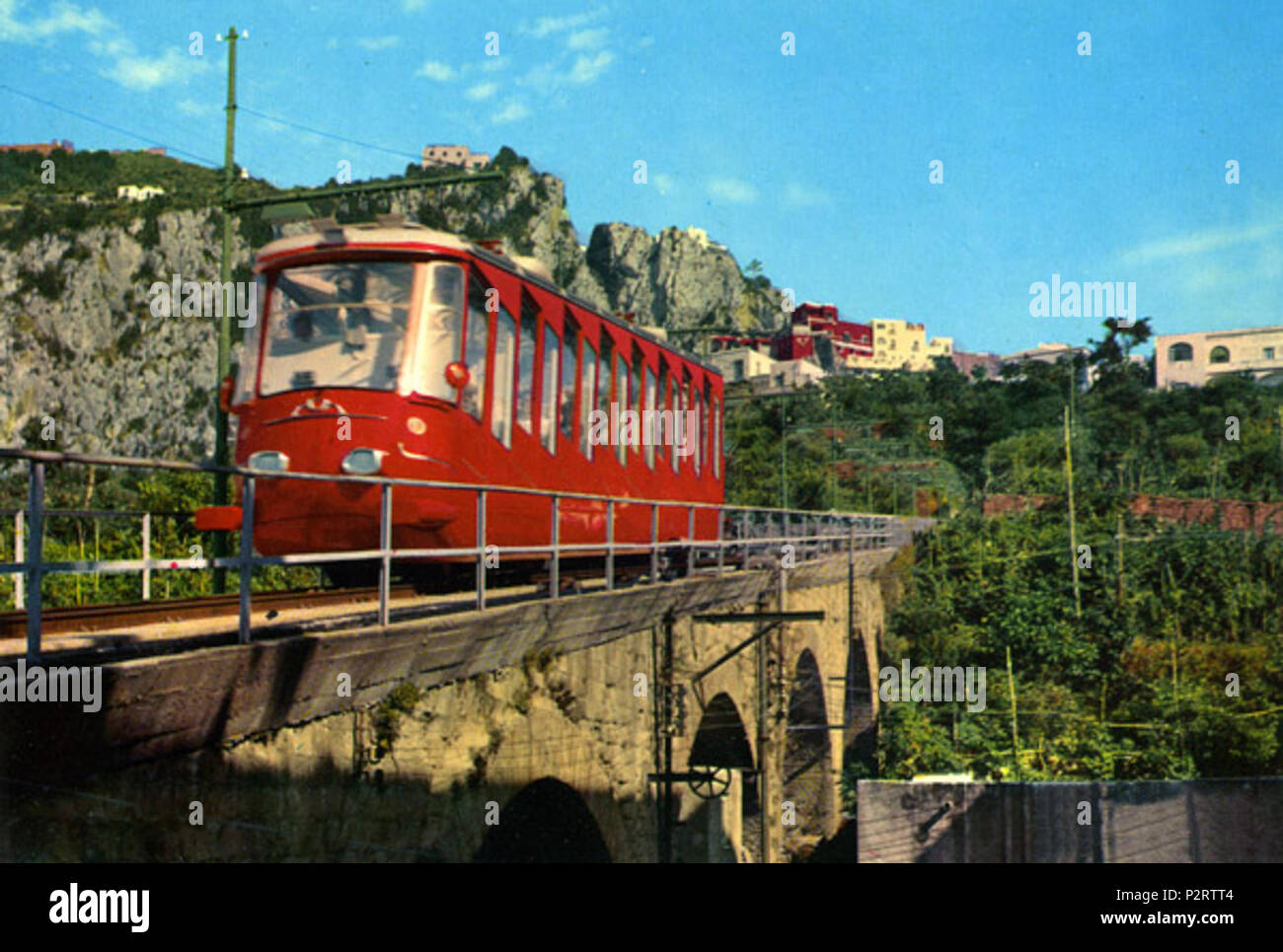 . English: Capri Cablecare in '50ies . 29 March 2009, 21:37:19. A ...