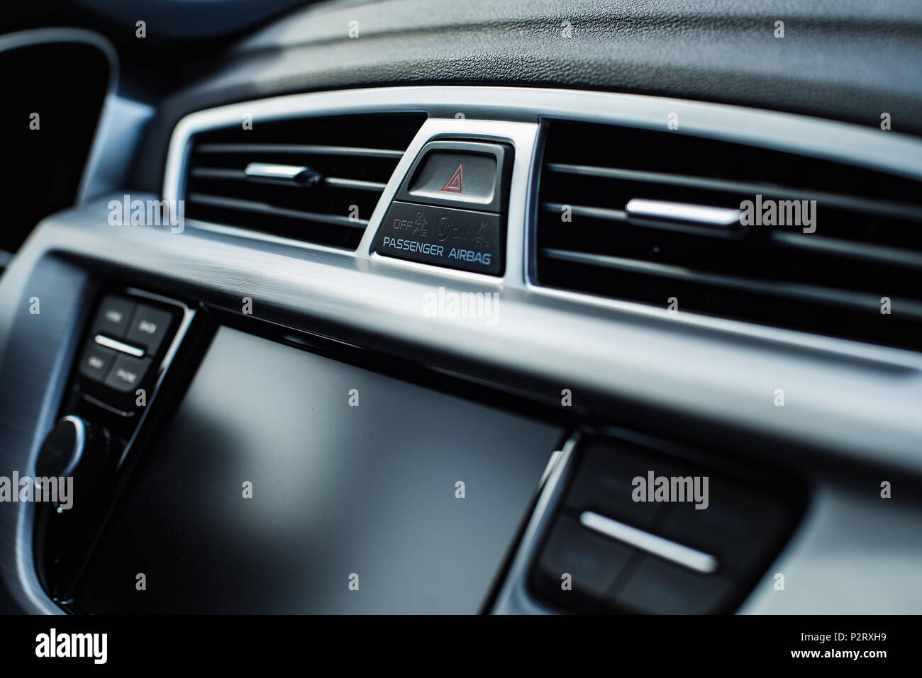 car interior with shallow depth of field Stock Photo - Alamy