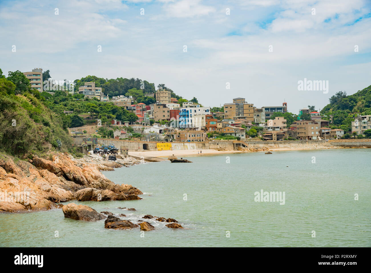 The special Iron Fort at Nangan, Matsu, Taiwan Stock Photo - Alamy