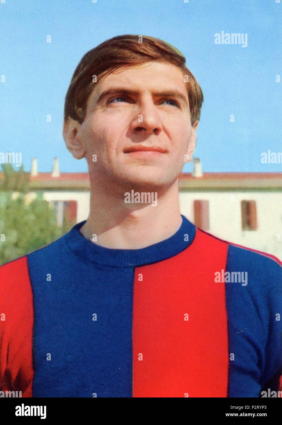 . Italiano: Il calciatore italiano Giacomo Bulgarelli al Bologna tra ...