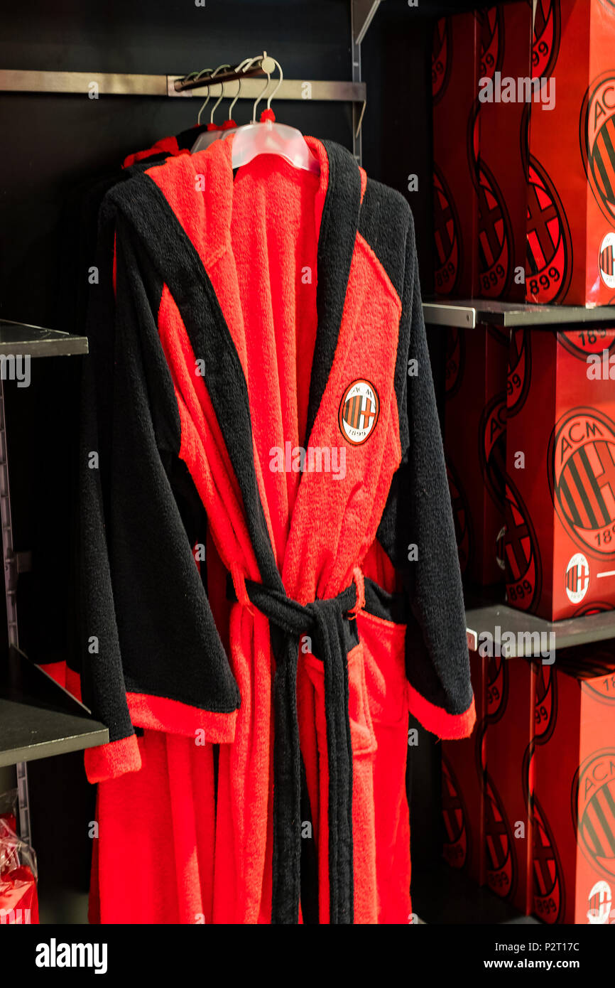 7 JUNE 2018, MILAN, ITALY: Official Store FC Inter Milan and Milan ...
