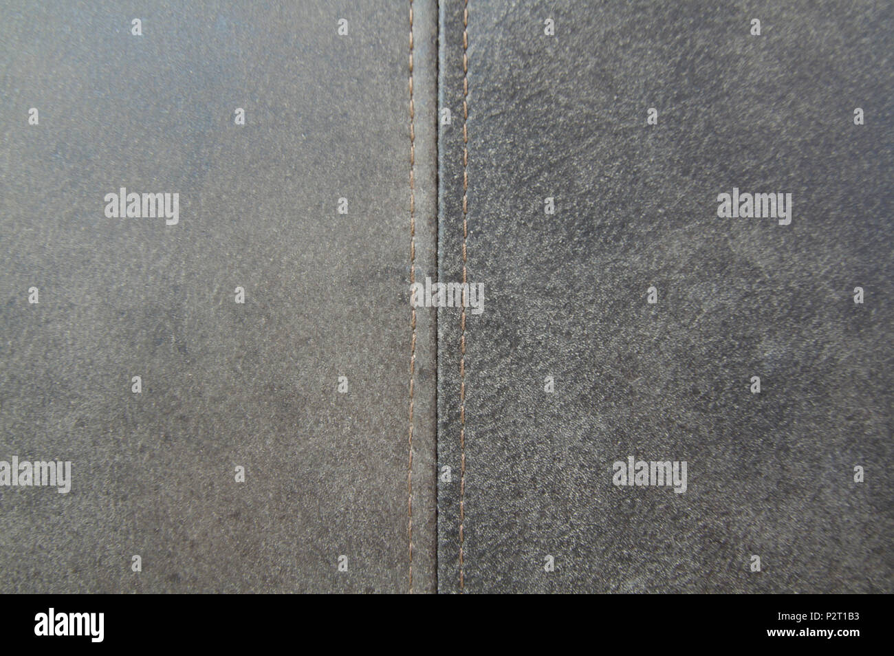 Leather texture with stitch hi-res stock photography and images - Alamy