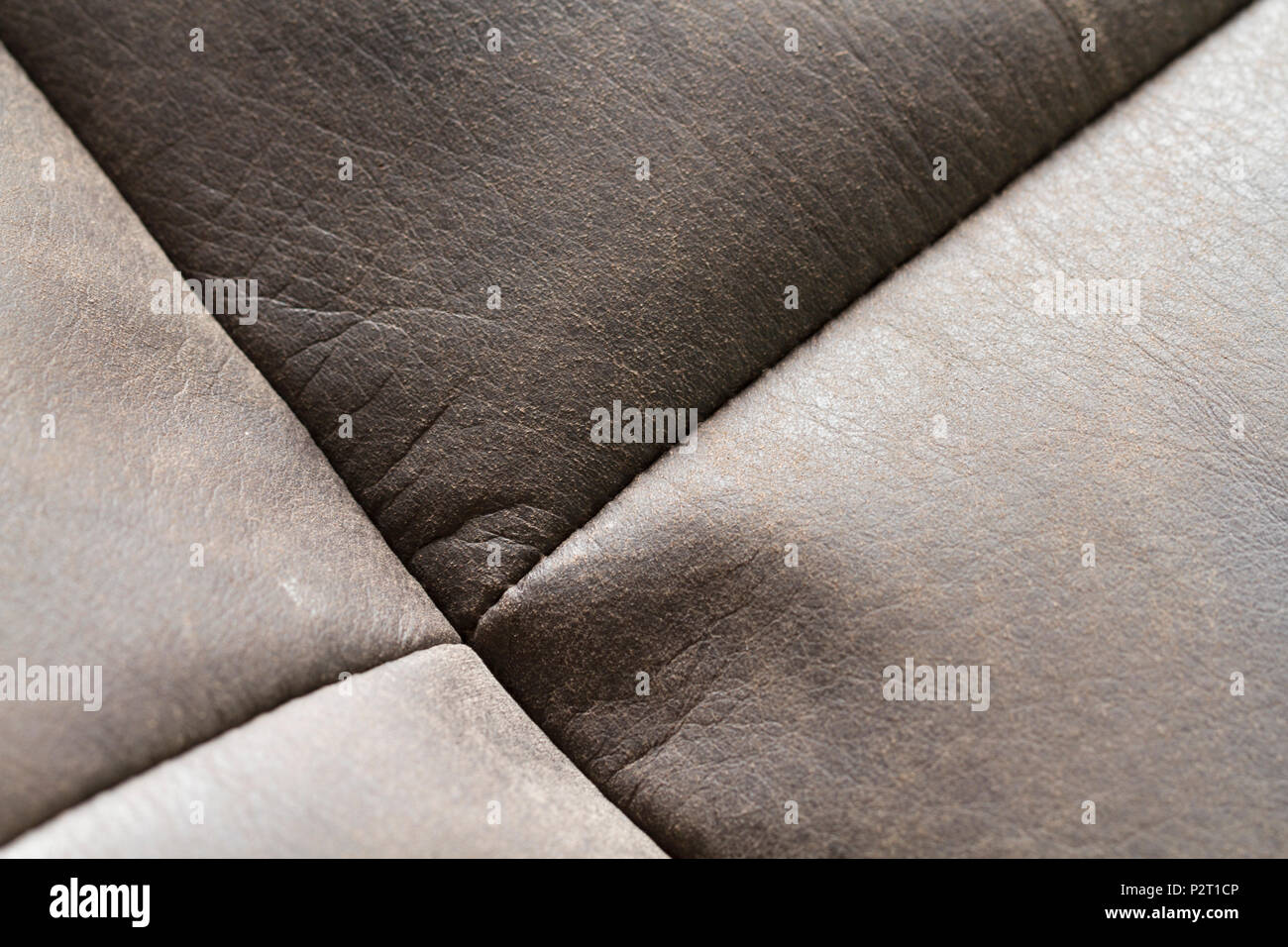 Leather texture and stitch Stock Photo - Alamy