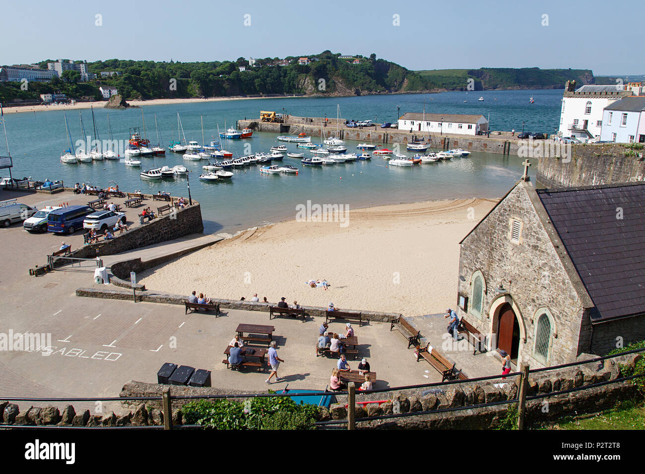 St julian’s chapel tenby hi-res stock photography and images - Alamy