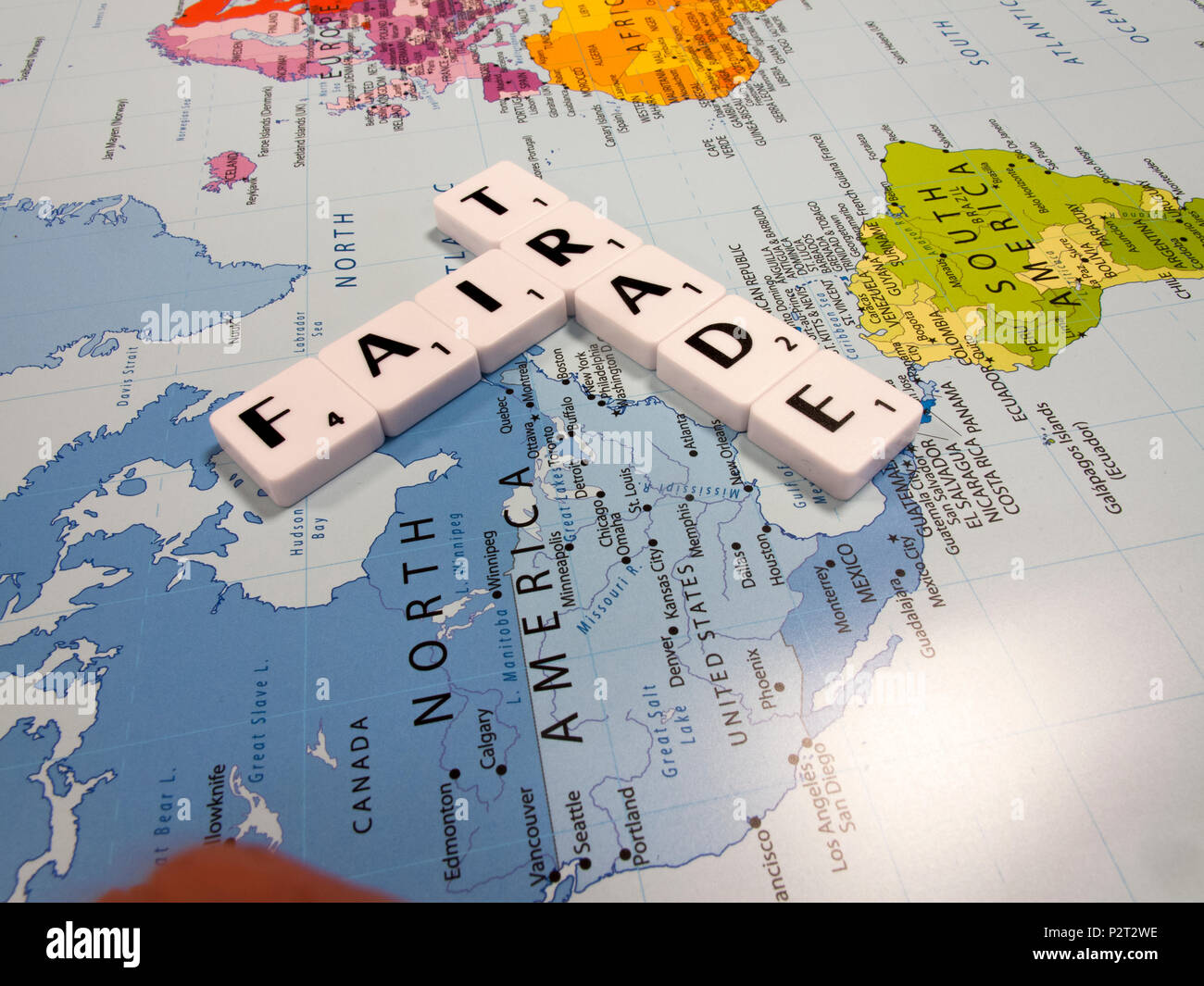 representation of fair trade, to help producers in developing countries ...